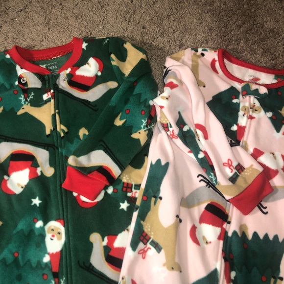 Carter's | Pajamas | Set Of 2 Children Kids Carters Christmas Holiday ...